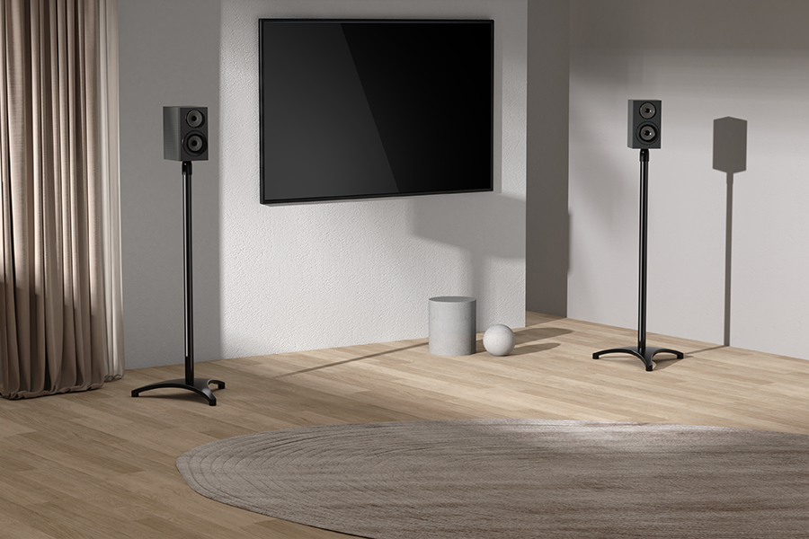 Perlesmith Universal Swivel Tabletop TV Stand Fits 32" to 60" TV's, Ma